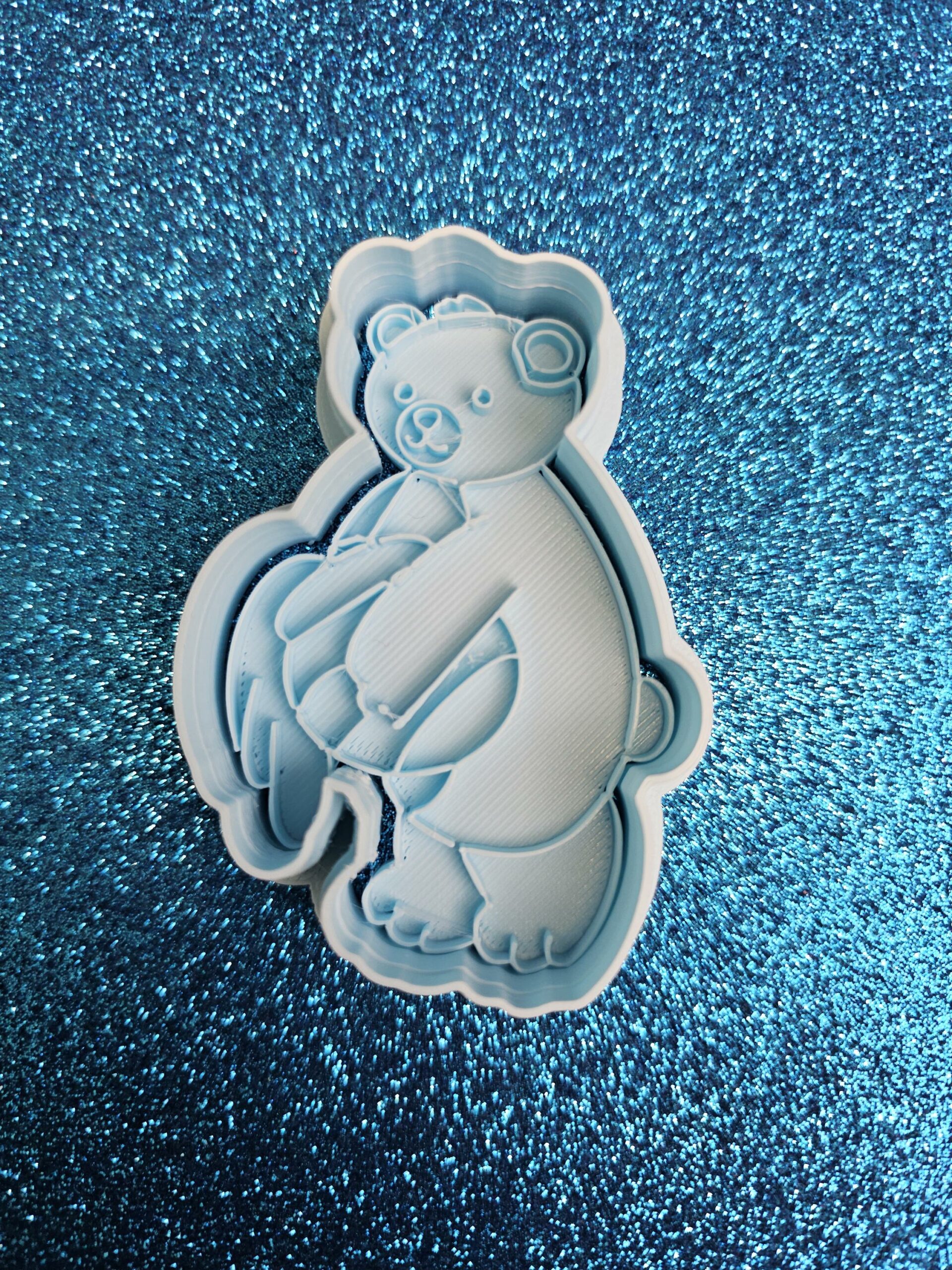 Bear with Honey Pot Cookie Cutter & Stamp | Carambola Designs