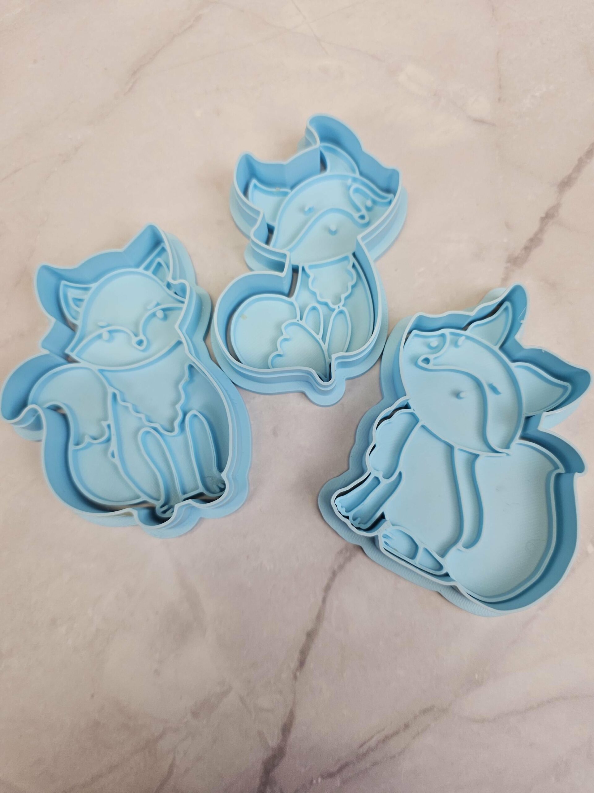 Serious Fox Cookie Cutter & Stamp | Carambola Designs