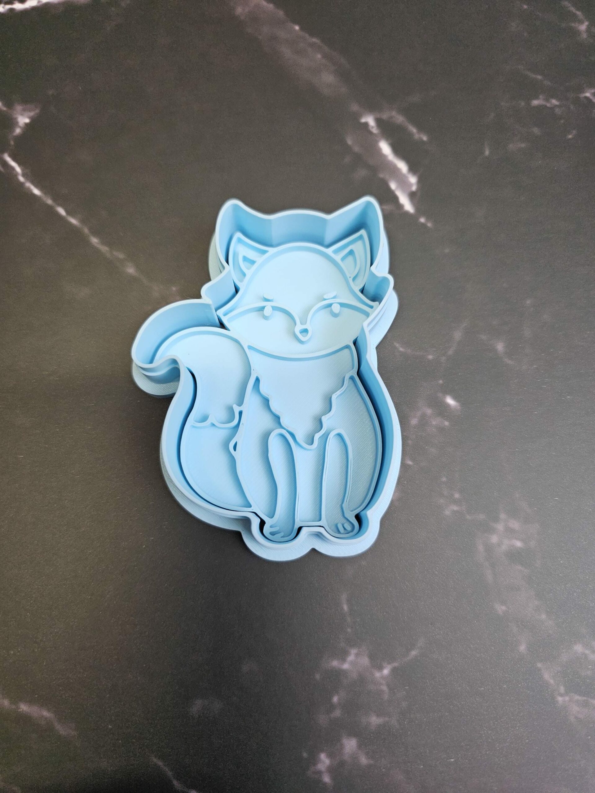 Serious Fox Cookie Cutter & Stamp | Carambola Designs