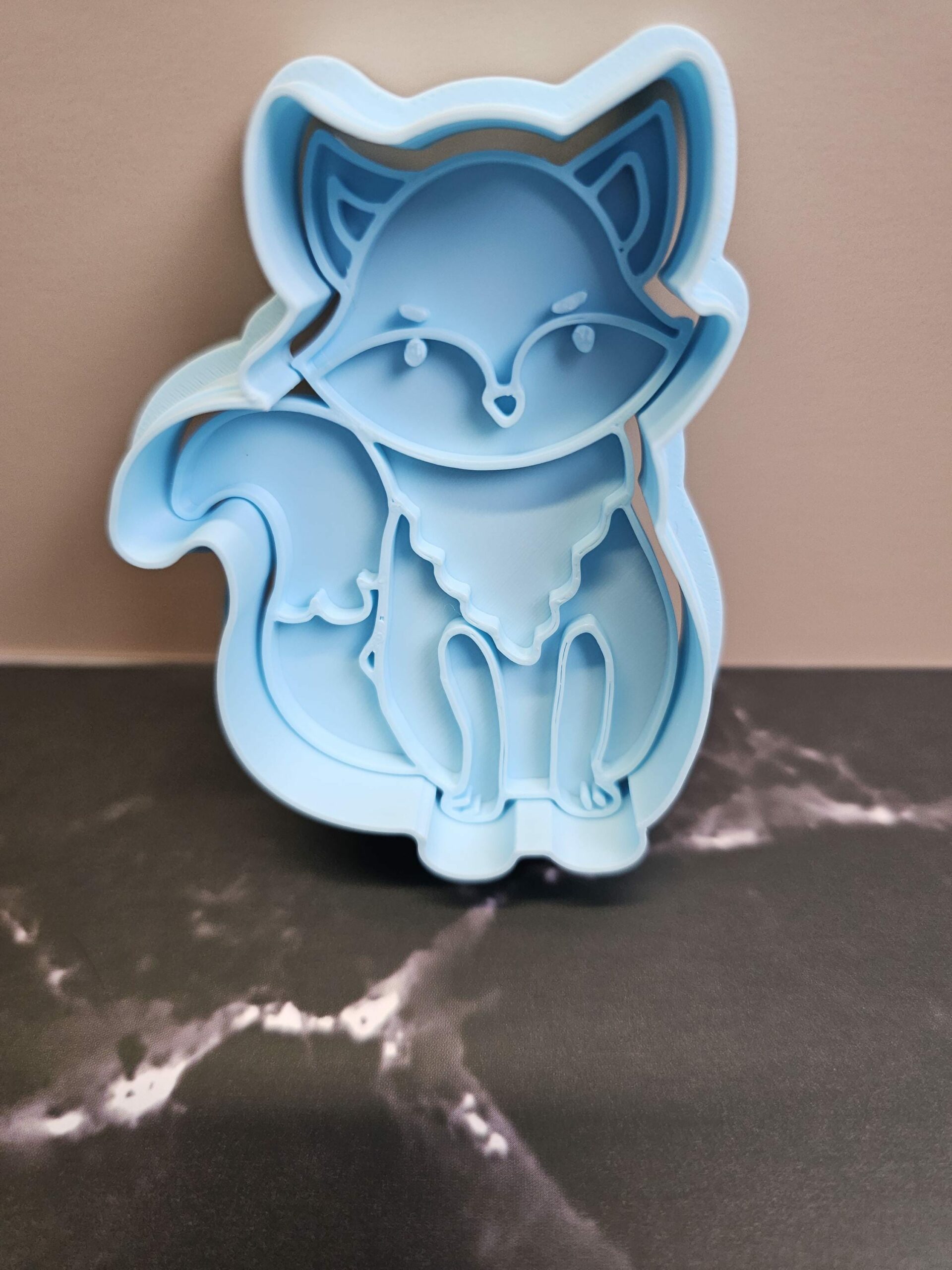 Serious Fox Cookie Cutter & Stamp | Carambola Designs