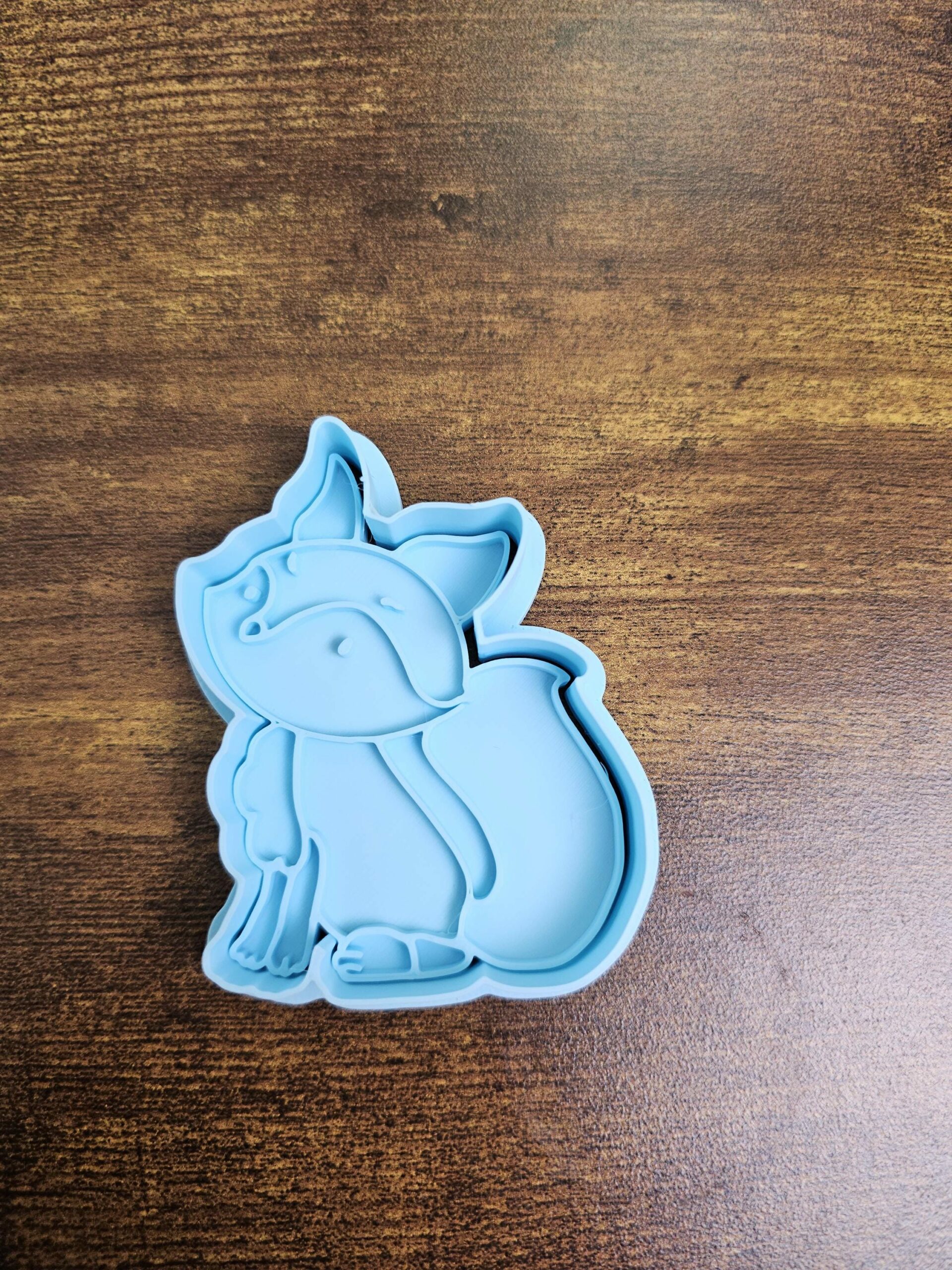 Sitting Fox Cookie Cutter & Stamp | Carambola Designs