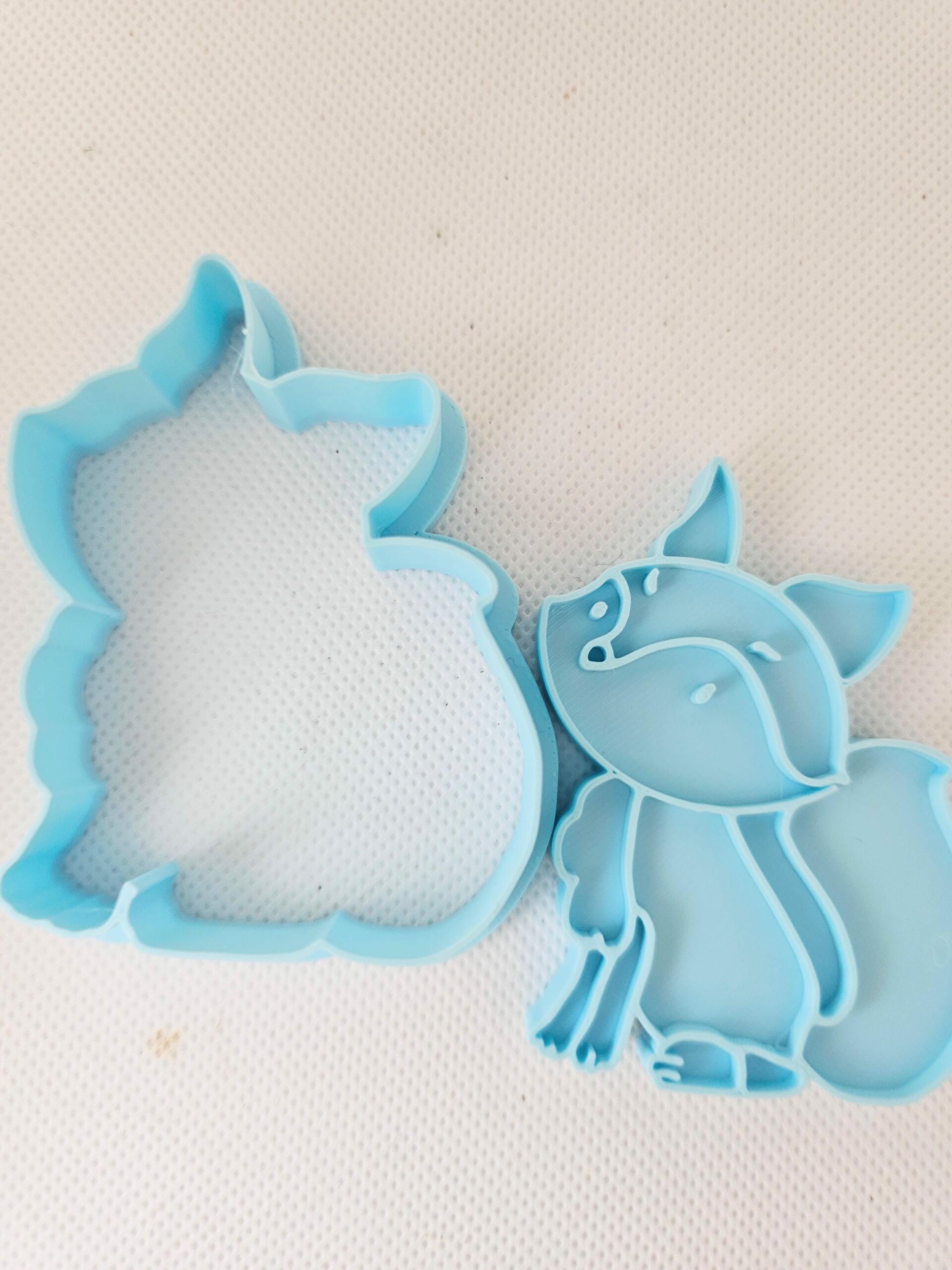 Sitting Fox Cookie Cutter & Stamp | Carambola Designs