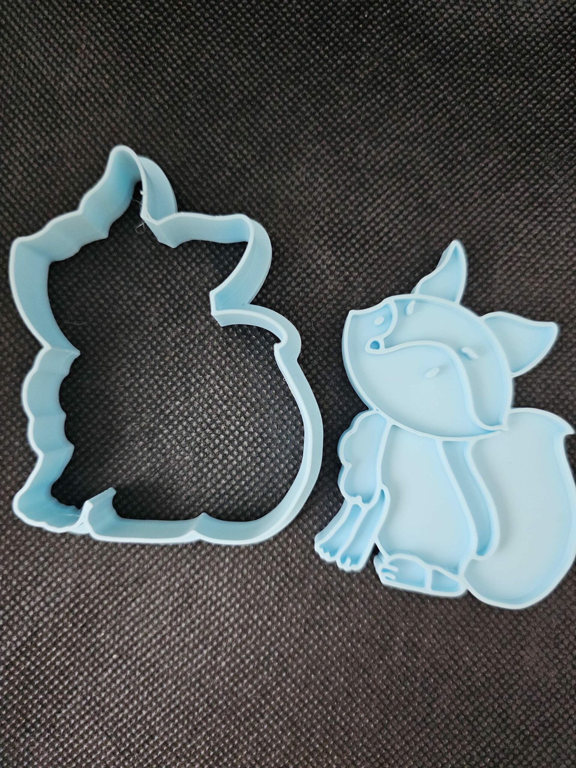 Sitting Fox Cookie Cutter & Stamp | Carambola Designs